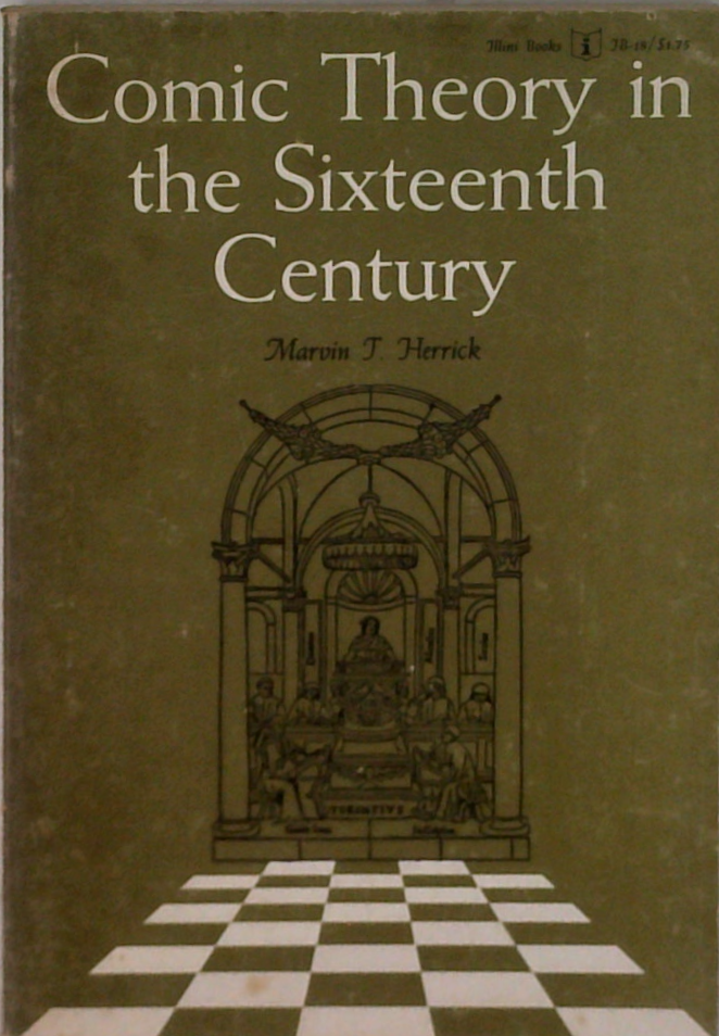 Comic Theory In The Sixteenth Century – Book Grocer