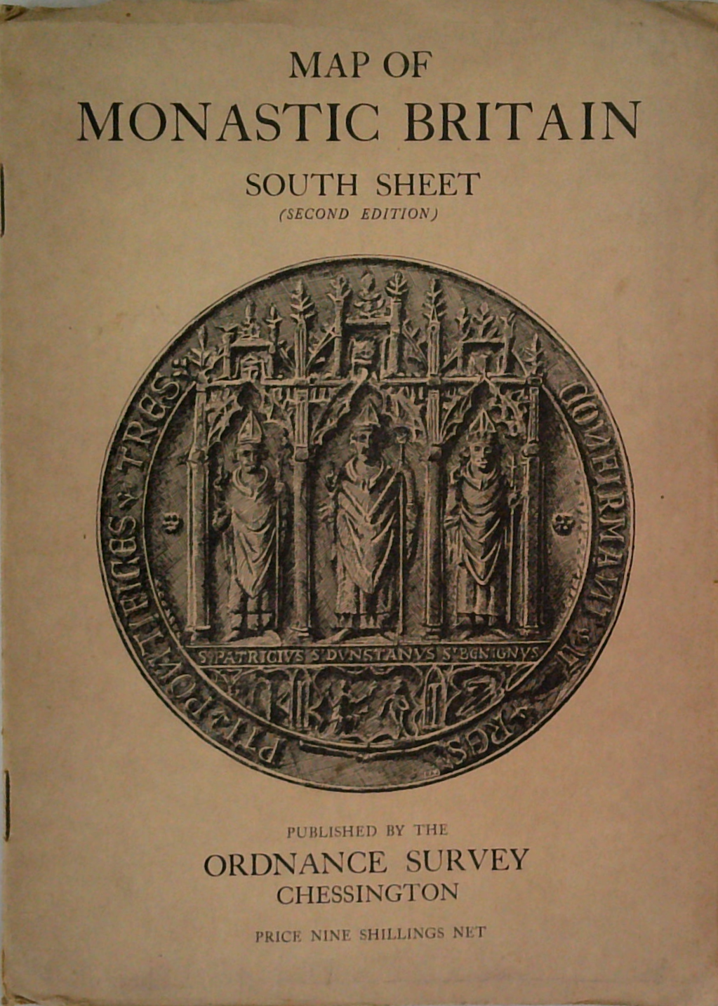 Map Of Monastic Britain: (South Sheet) – Book Grocer