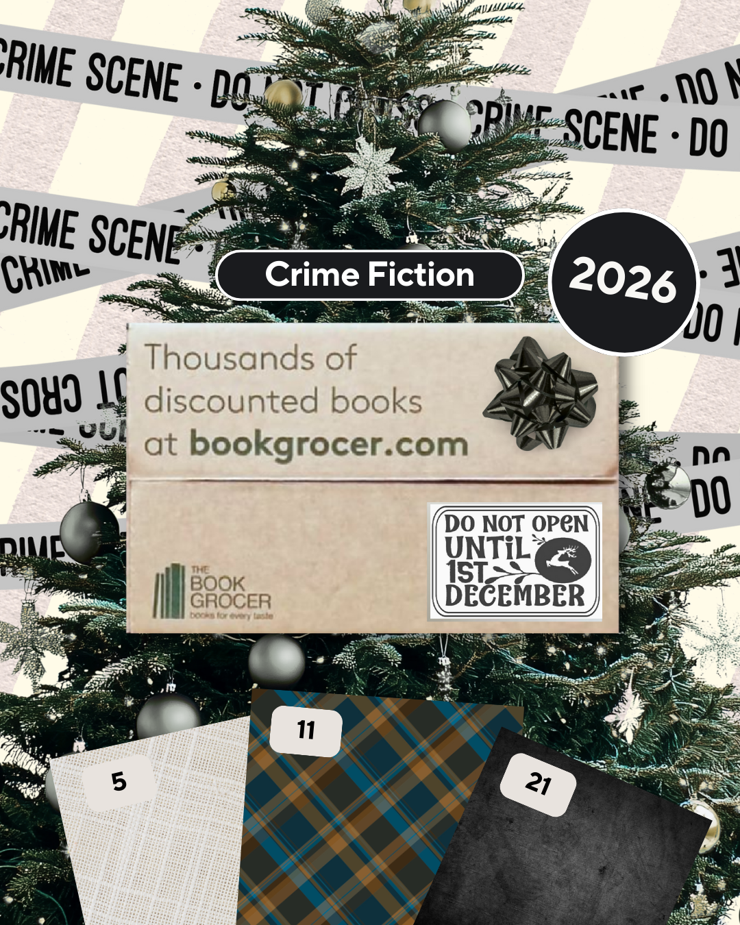 Advent - Crime Fiction Book Box 2026 – Book Grocer