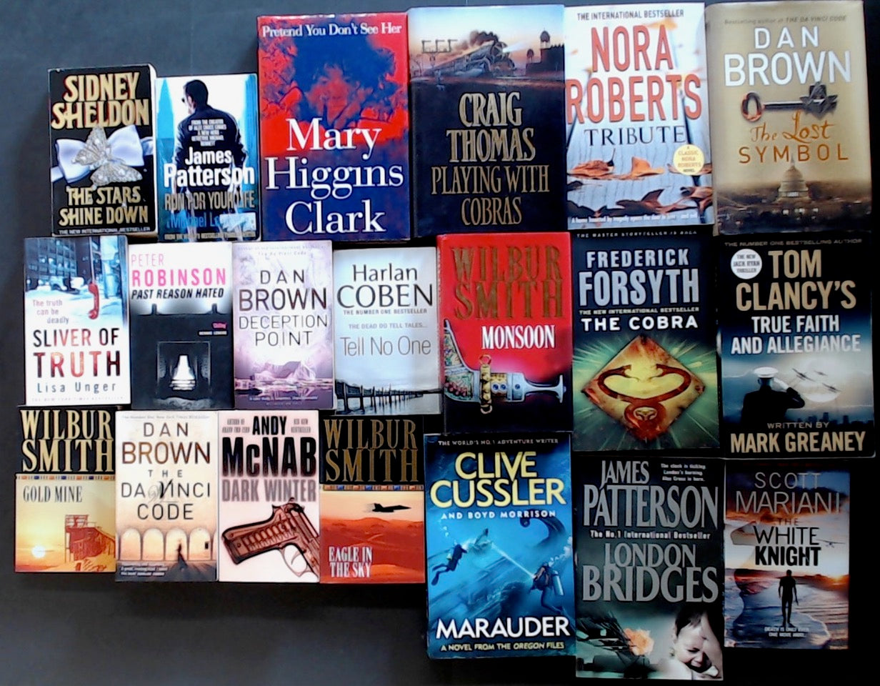 Secondhand Crime Fiction & Thriller Bargain Book Box DSH1064 – Book Grocer