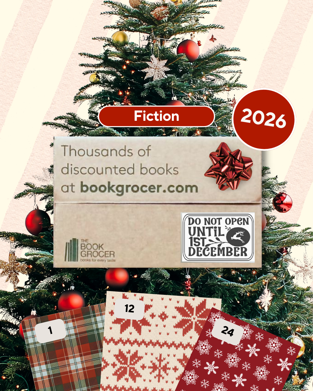 Advent - Fiction Book Box 2026 – Book Grocer