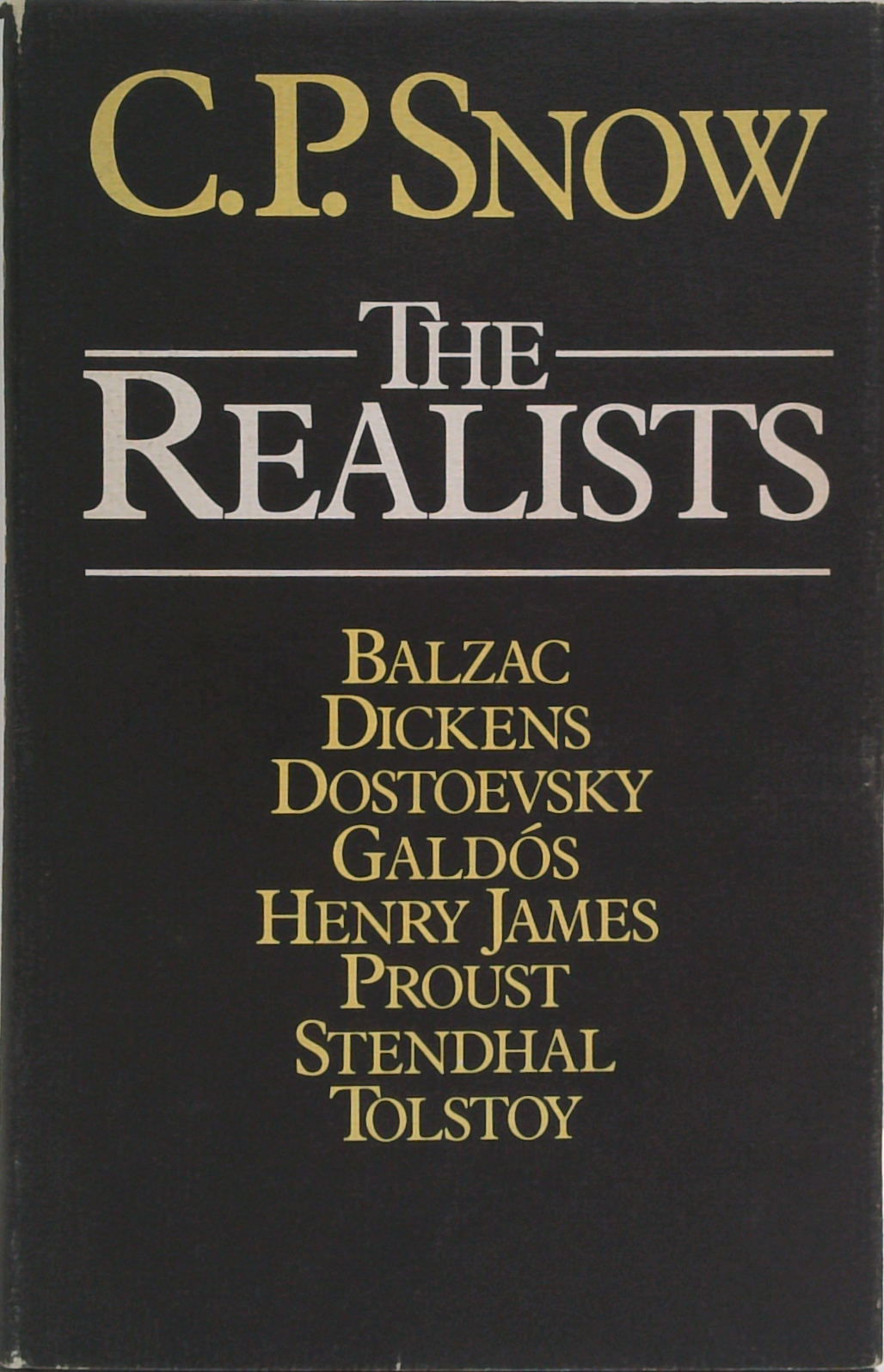 The Realists: Portraits Of Eight Novelists – Book Grocer